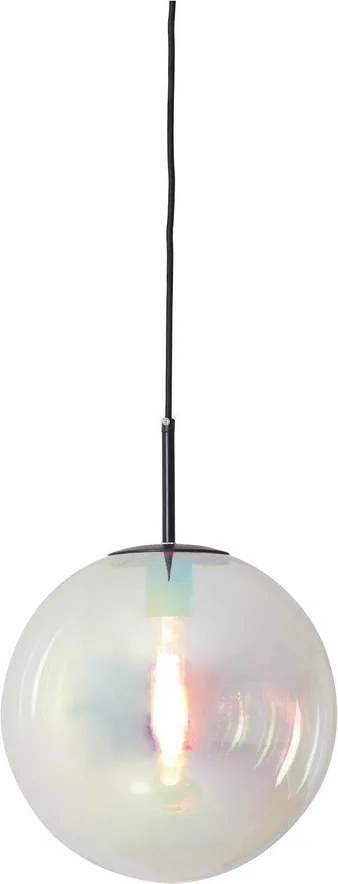 Závěsné svítidlo se skleněným stínidlem ø 30 cm Medina – Light & Living