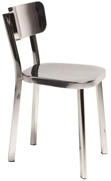 Židle DanForm Carisma, leštěná ocel