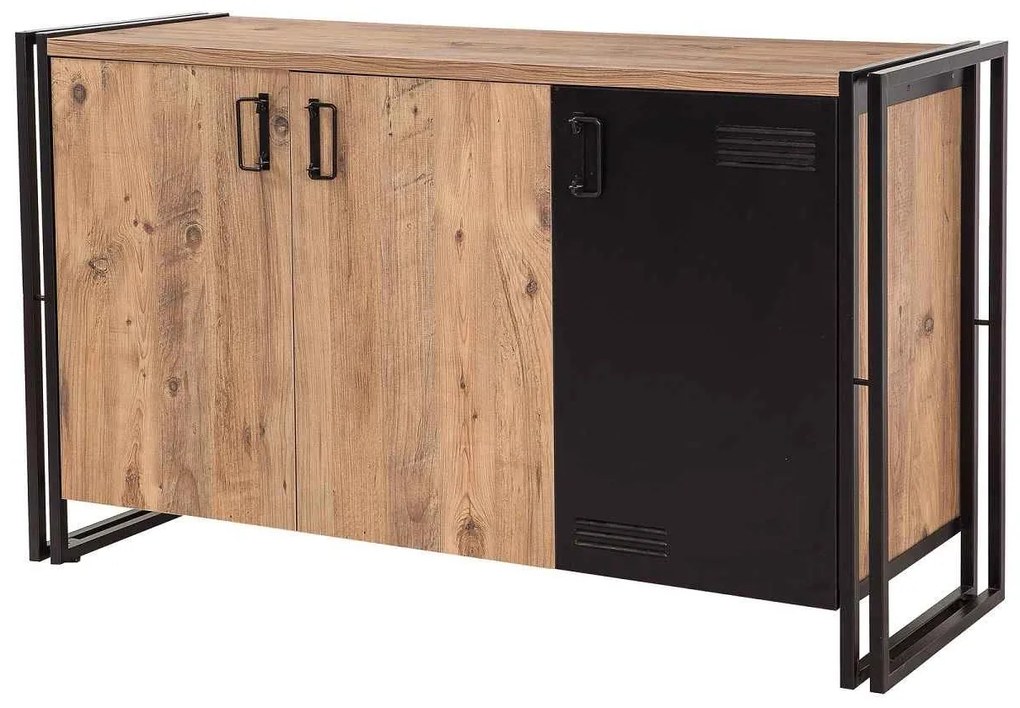 Designová komoda Ilaria 140 cm borovice