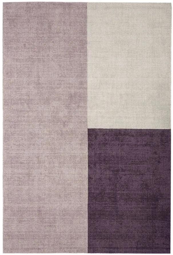 Fialový  koberec Ebony Heather Rozměry: 200x300 cm