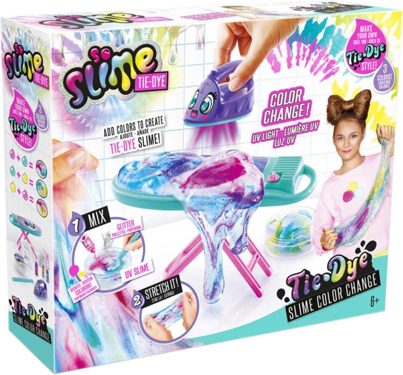 EP Line So Slime sliz duhový žehlení mění barvu na baterie UV Světlo ep04185