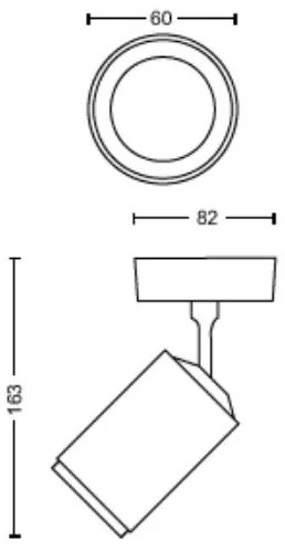 Philips - LED RGBW Stmívatelné bodové svítidlo Hue FUGATO 1xGU10/4,2W/230V bílá