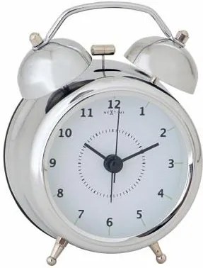 Designový budík 5111zi Nextime Wake Up 12cm