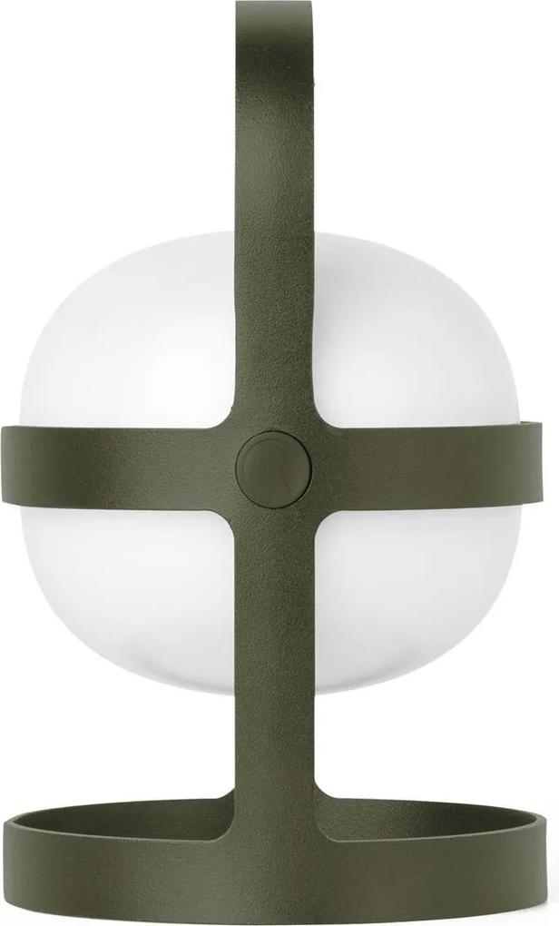 Solární lampa Soft Spot 18,5 cm olivová