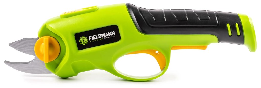 Fieldmann FZN 4015-A AKU nůžky na větve 3,6 v / 1,5 h, Nabíjení pomocí USB-C, Max šířka řezu 10 mm, Hmotnost 0,6 kg, .
