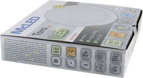 Podhledové LED svítidlo McLED Toro R15 15W 3000K ML-412.068.33.0