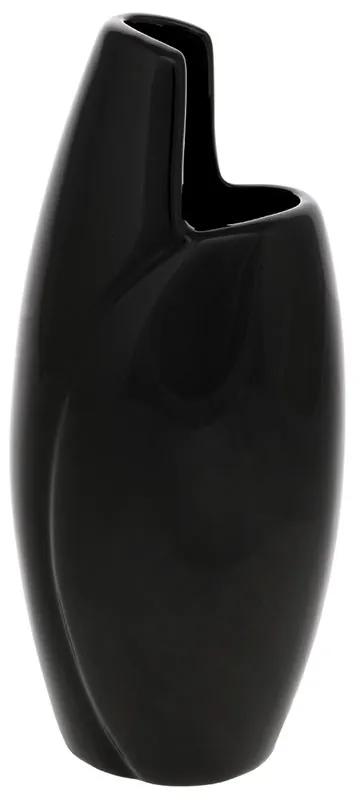 Váza keramická černá HL9017-BK
