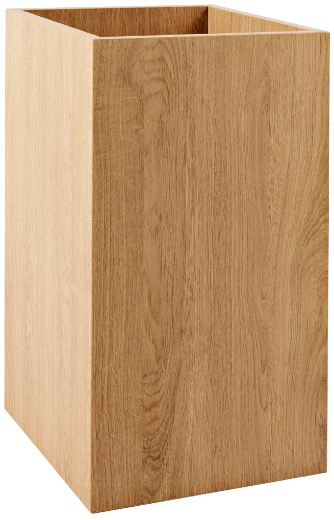 OnaDnes -20% Nordic Design Přírodní dřevěný květináč Almus 60 cm
