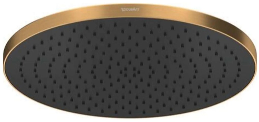 Duravit - Hlavová sprcha, průměr 23 cm, MinusFlow, kartáčovaný bronz UV0662017004