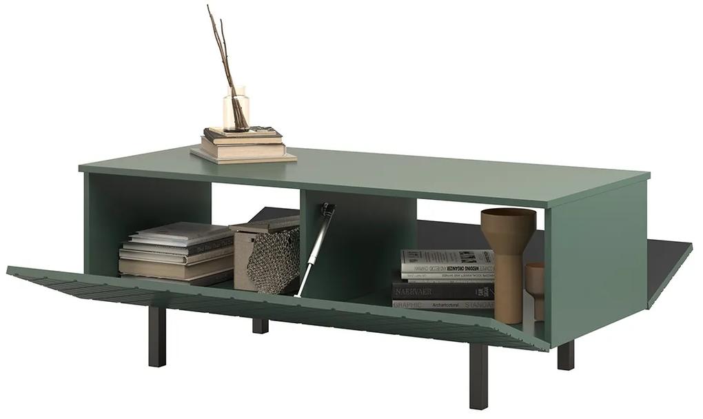Konferenční stolek Scalia II 2K 120 cm - labrador mat / černé nožky