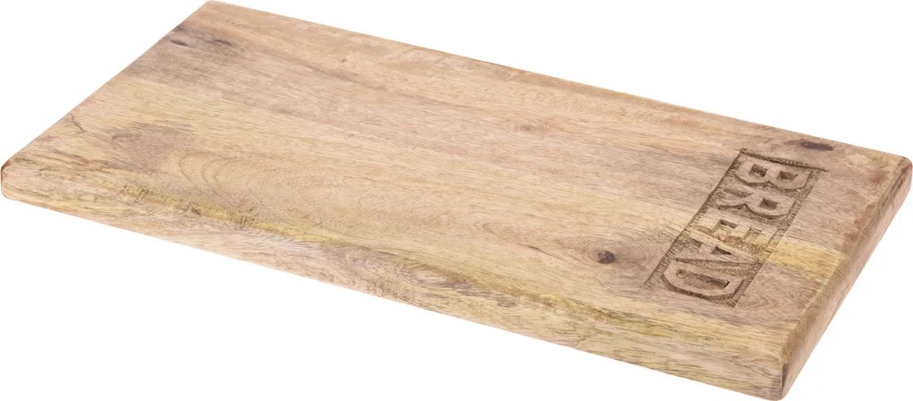 Koopman Dřevěné krájecí prkénko Bread, 20 x 39,5 x 2,2 cm