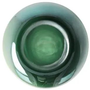 Goebel Váza Silver stone, zelenkavá, 34 cm, sklo