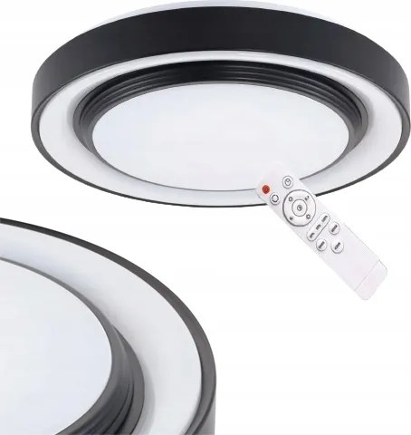 Stropní Svítidlo Dekorativní Koupelnová Lampa 72W Led Dálkový Ovladač Regulace Cct