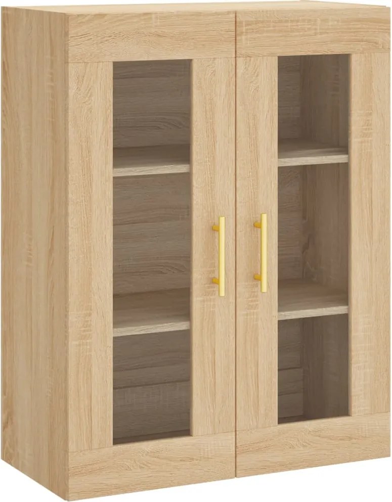 Skříň highboard dub sonoma 69,5 x 34 x 180 cm kompozitní dřevo 3198332