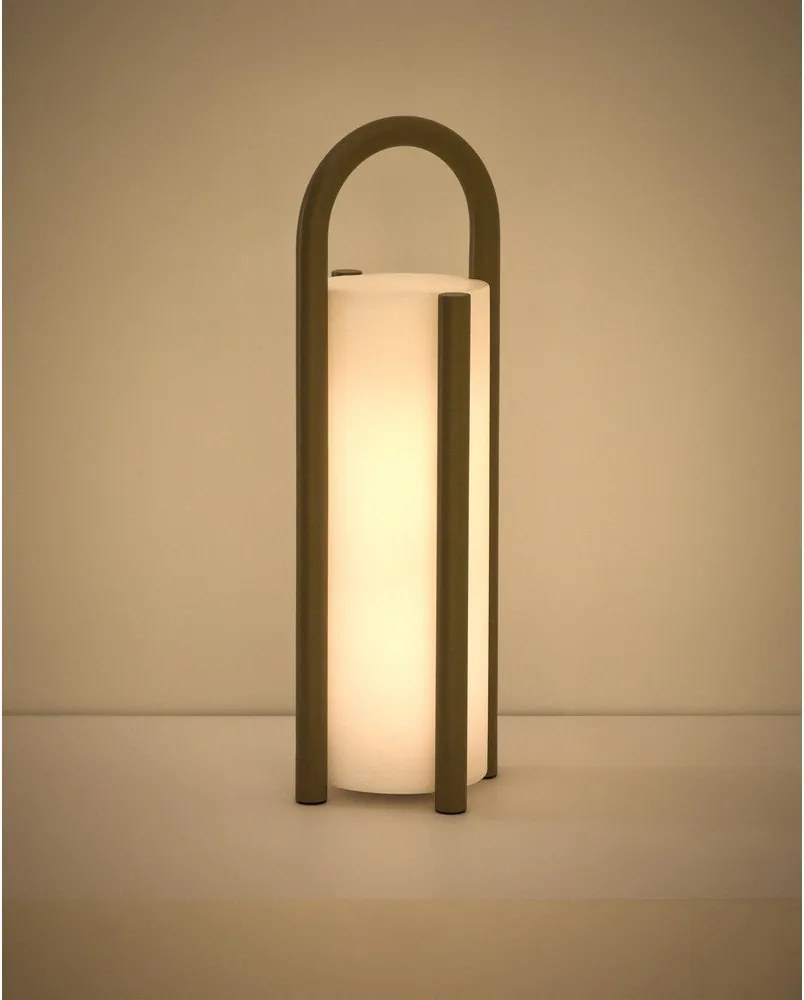 LED přenosné venkovní svítidlo na USB ø 16 cm Leros – Kave Home