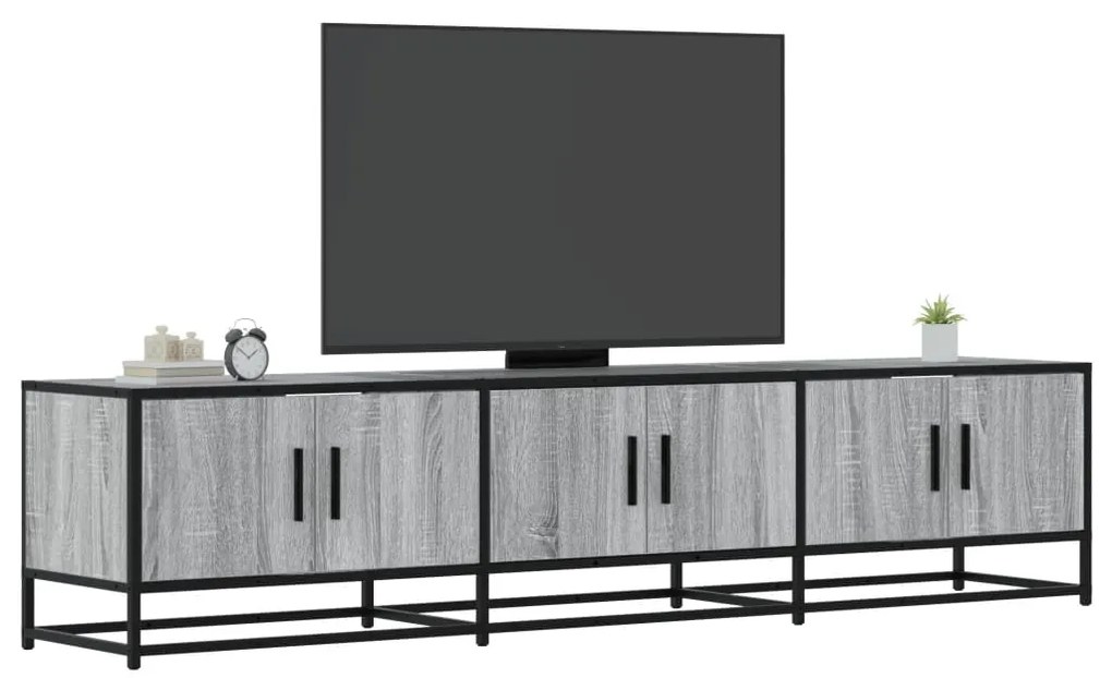 TV skříňka šedá sonoma 180 x 35 x 41 cm kompozitní dřevo 3300788