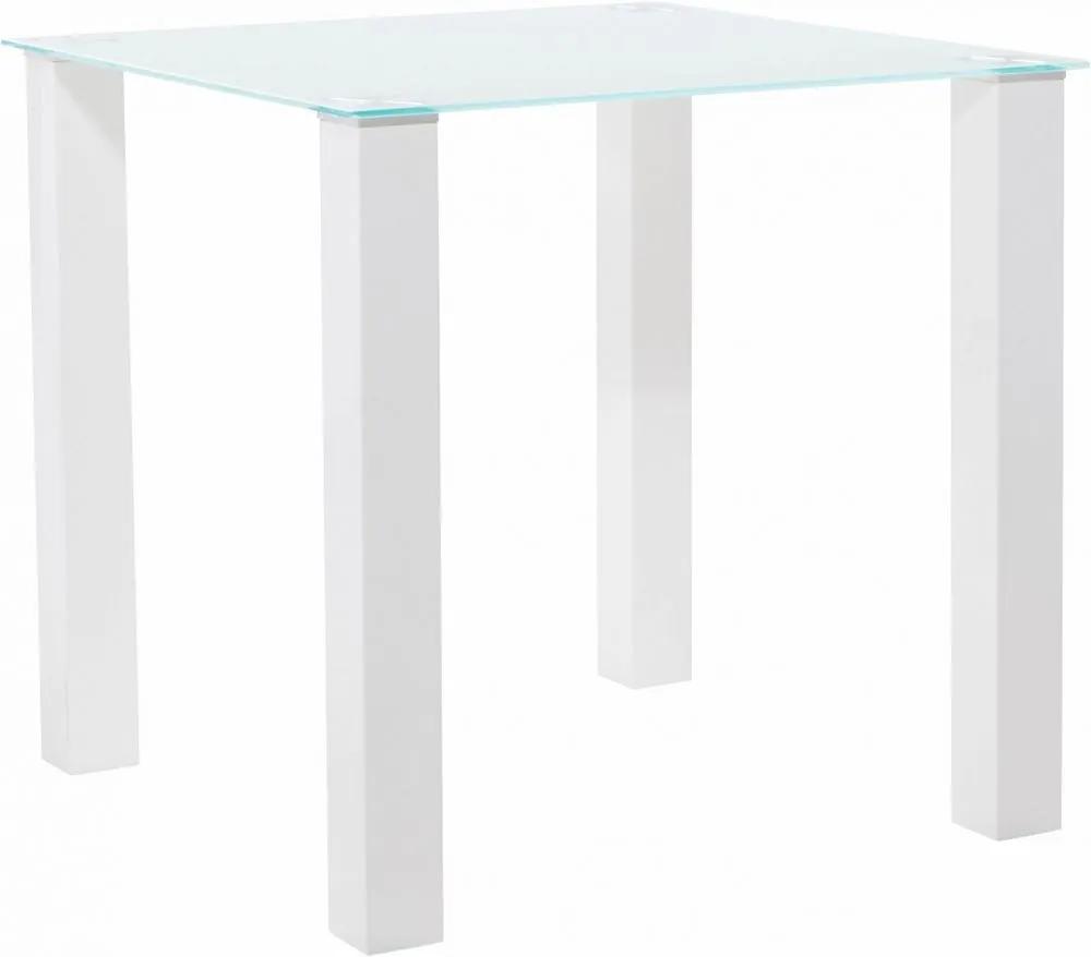 Danish style Jídelní stůl Dant, 80 cm, bílá