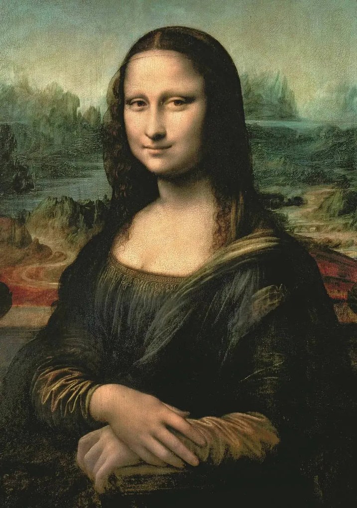 TREFL PUZZLE Art Collection Mona Lisa 48x68cm skládačka 1000 dílků tr10542