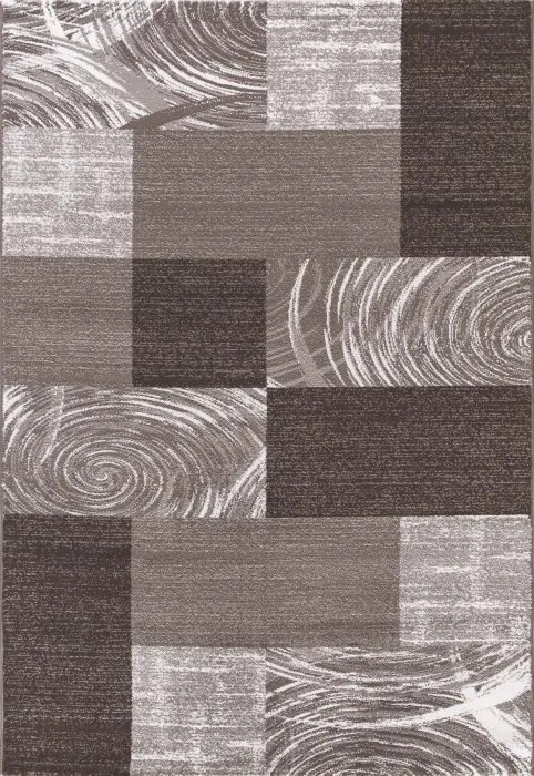 Ayyildiz, Kusový koberec Parma 9220 brown, 200x290, hnědá, chodba / předsíň