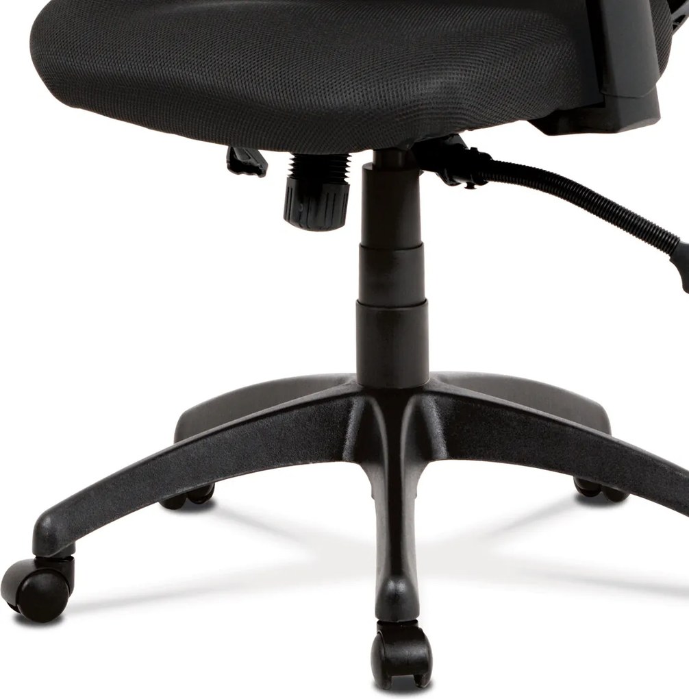 Ergonomická kancelářská židle MODUS - černá síťovina / látka