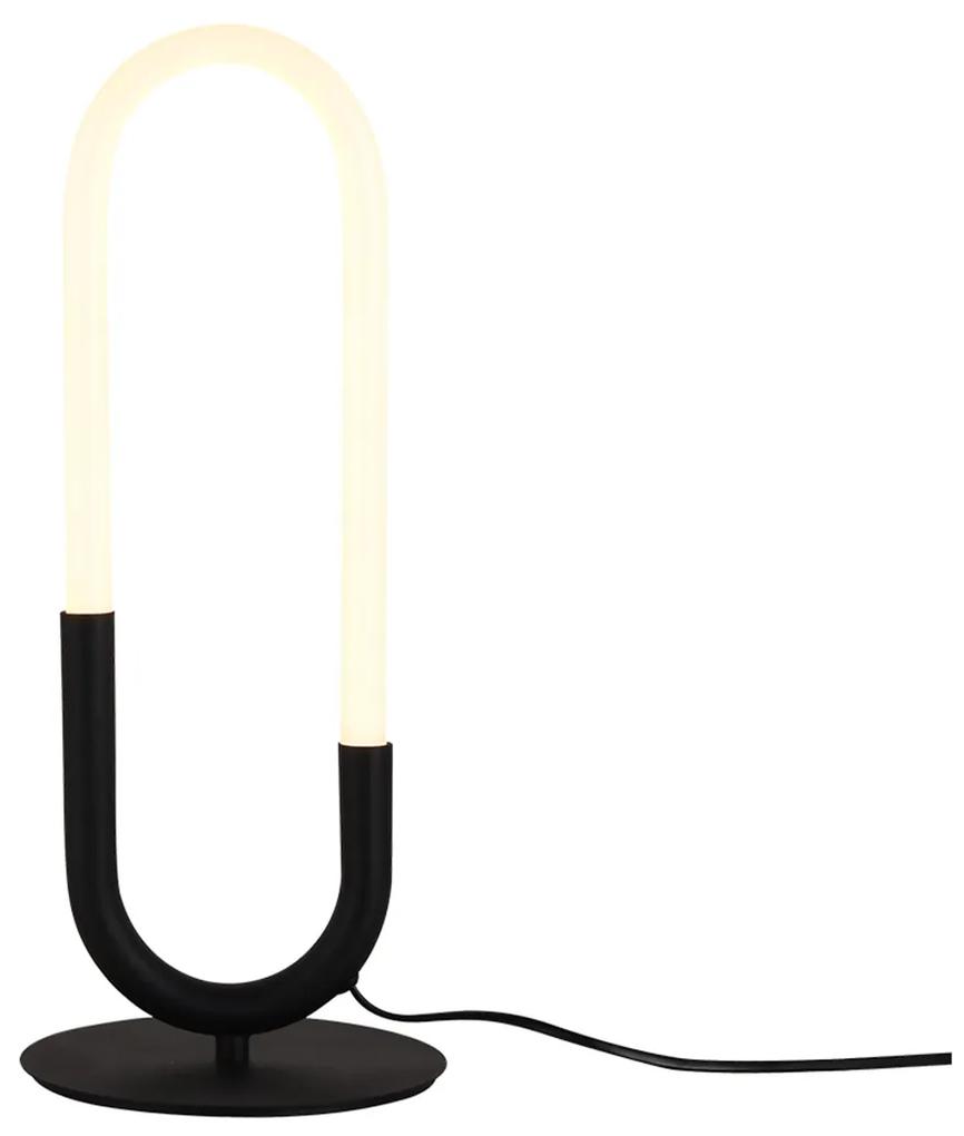 Smarter 01-3186 stolní LED lampa Latium, pískově černá, 9W, 3000K, 44cm