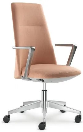 LD seating Kancelářské křeslo MELODY DESIGN 785-FR bez područek GALERIE - Čalounění LD seating KŮŽE 6 / Kůže 2021