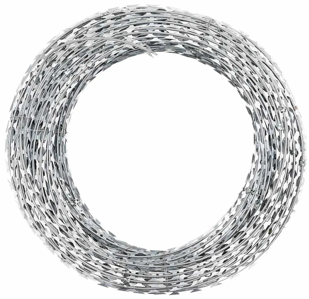 Žiletkový drát sepnutý BTO-22 pozinkovaná ocel 60 m 141811