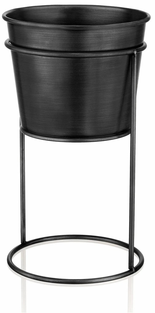 Kalune design Kovový květináč na stojanu MIOLI kulatý 742TMA6926
