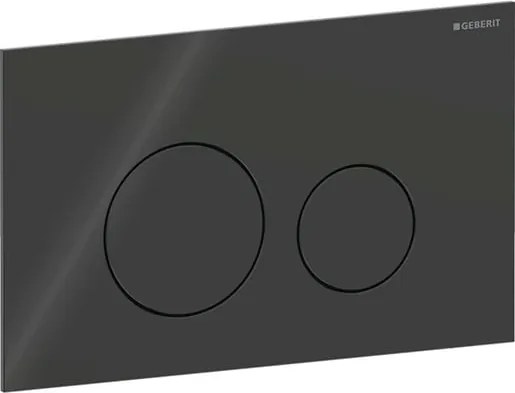 Geberit Sigma40 ovládací tlačítko sklo černá 115.628.SJ.1