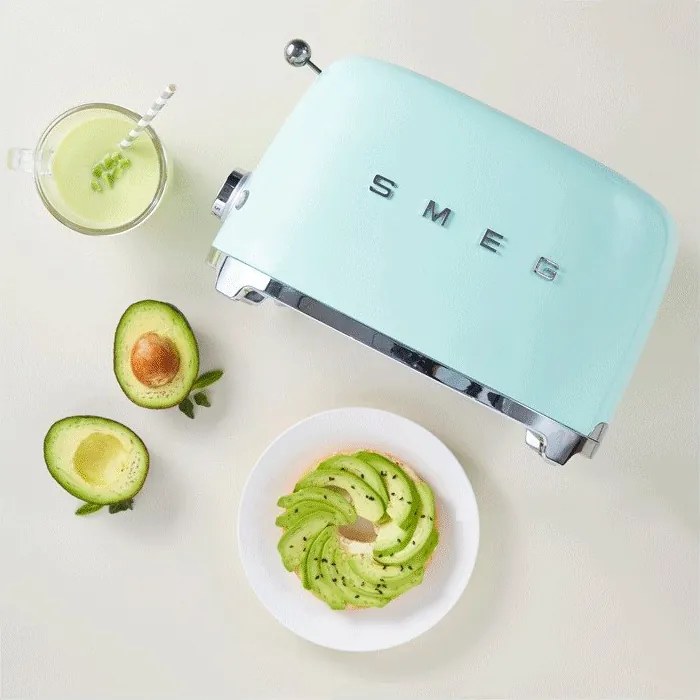 Světle zelený topinkovač Retro Style – SMEG