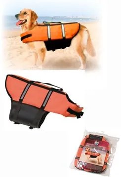 Karlie GmbH Vesta plavací Dog L 40cm oranžová KAR