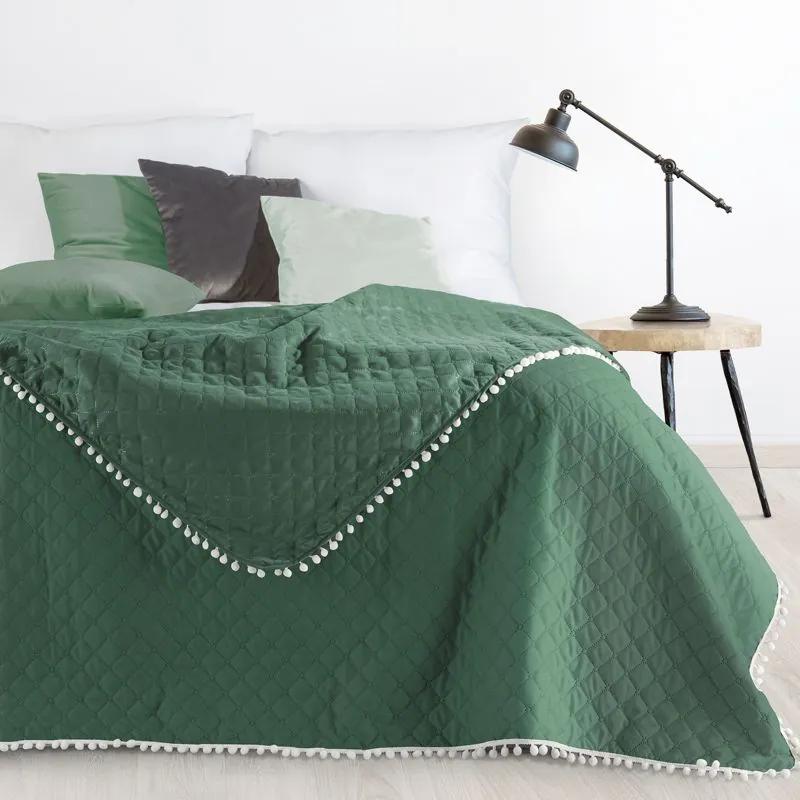 Přehoz na postel MICHELL 220x240 cm zelená Mybesthome