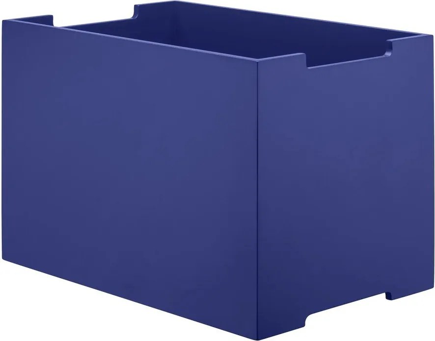 Modrý úložný box 25x39x27 cm Kasane L – Blomus