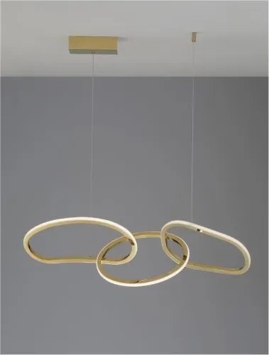 Závěsné LED svítidlo NOVA LUCE GIRISH 41W 3000K 9248110 stmívatelné Triac