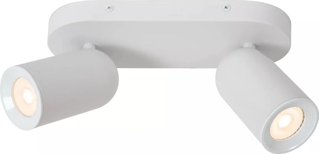 Lucide 13958/02/31 - Bodové svítidlo PUNCH 2xGU10/35W/230V bílá