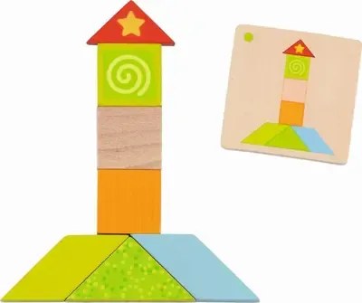GOKI Barevný Tangram / od 3 let