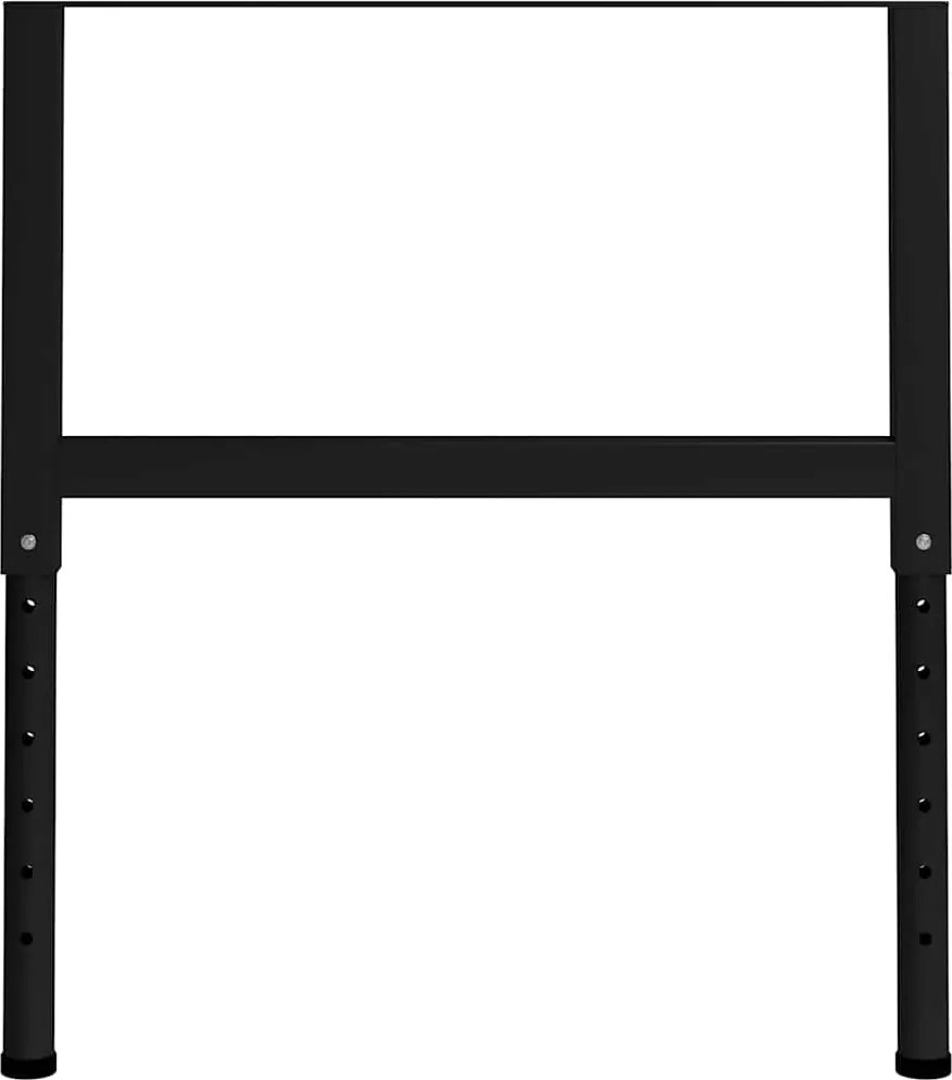 Nastavitelné rámy pracovního stolu 2 ks kov 85 x (69–95,5) cm 147933