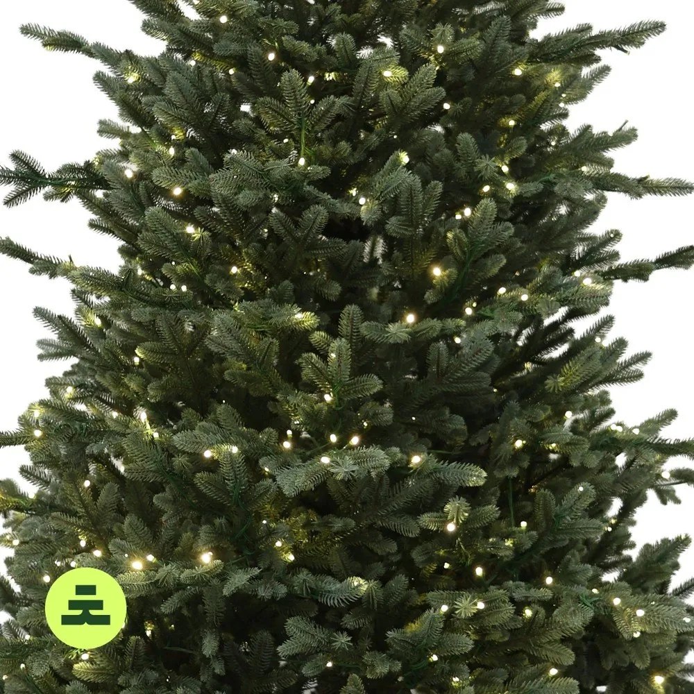 Umělý vánoční stromeček výška 210 cm Spruce Exclusive LED – Můj Stromeček