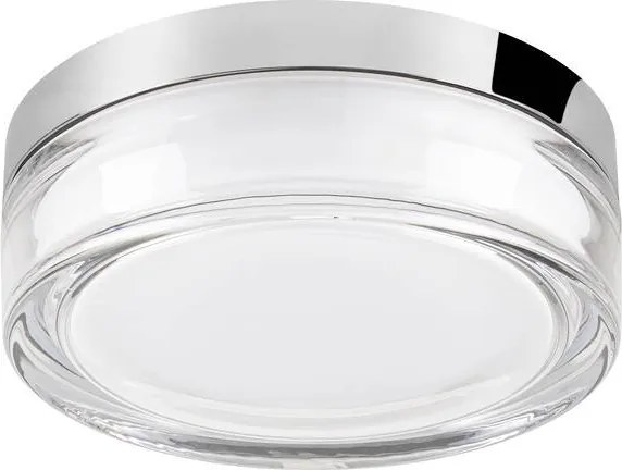 LA 1010210 CYFT XL Přisazené nástěnné a stropní svítidlo, 2700/3000/4000 K, 15 W, PHASE, 125°, IP65 černá / čirá - BIG WHITE (SLV)