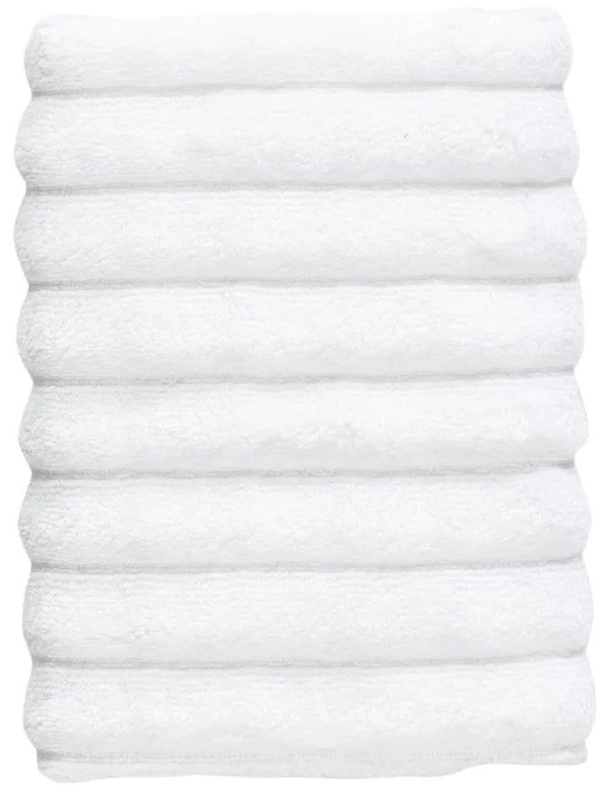 Bílý bavlněný ručník Zone Inu, 70 x 50 cm