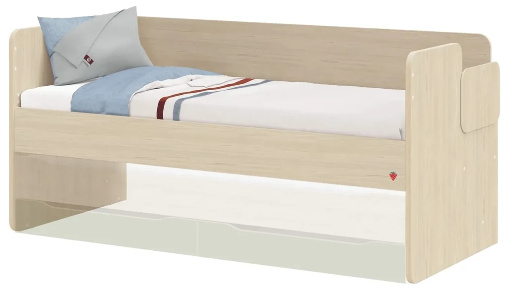 Čilek Patrová postel pro 3 děti 90x200 cm s úložným prostorem (schody ...