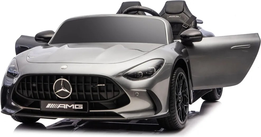 LEAN CARS Elektrické autíčko Mercedes GT63 AMG DK-GT63 24V LCD šedé lakované