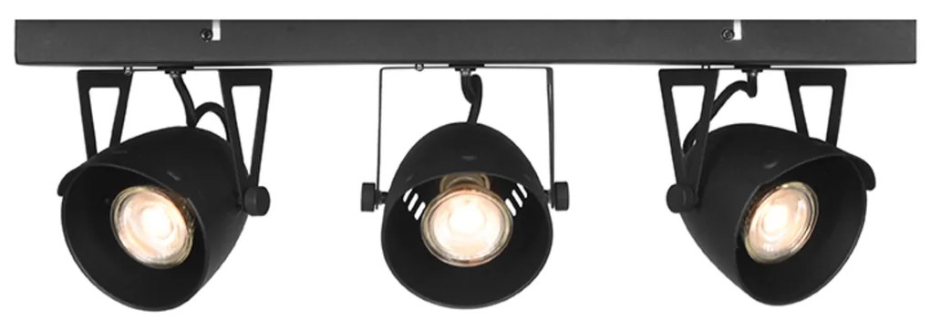 Černá kovová bodová lampa LABEL51 Demi, 48 cm