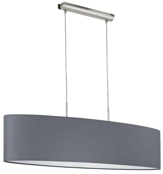 Eglo 31586 - Lustr na lanku PASTERI 2xE27/60W/230V