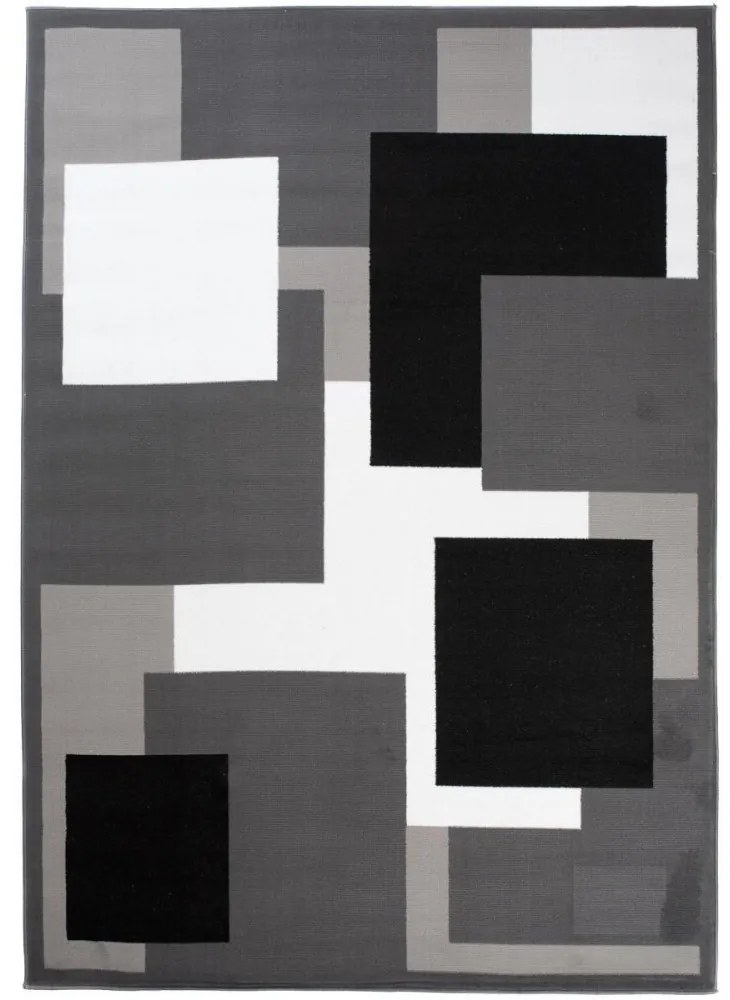Kusový koberec PP Bond tmavě šedý 130x190cm