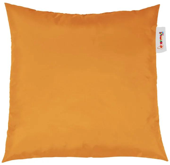 Atelier del Sofa Polštář Cushion Pouf 40x40 - Orange, Oranžová