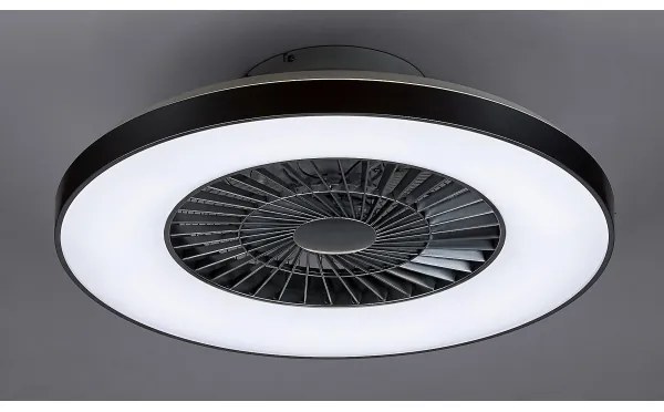 Rabalux - LED Stmívatelné stropní svítidlo s ventilátorem LED/40W/230V + DO