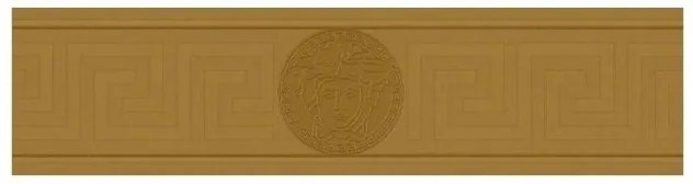 93522-2 bordury na zeď Versace | 13,3 cm x 5 m | zlatá