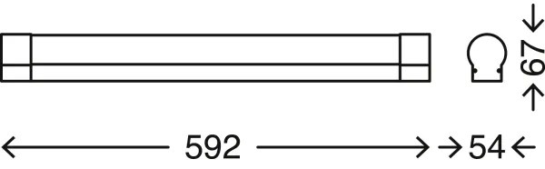 Briloner 2220-118 - LED Stmívatelné koupelnové svítidlo COOL&COSY LED/12W/230V