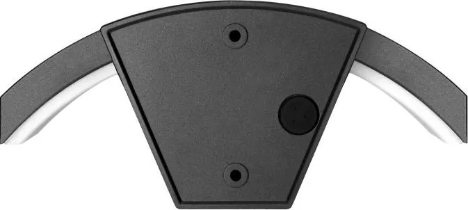 LED Zahradní lampa s PIR Adviti PILEA AD-OP-6572BLPMR4 700lm, IP54, 4000K, černá